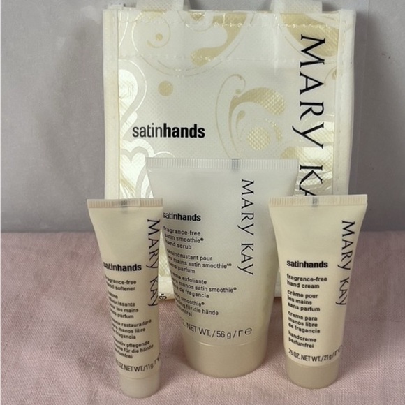 Mary Kay | Skincare | Mary Kay Satin Hands Trio Set Mini Fragrance Free ...